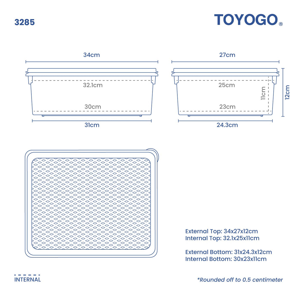 DIAMOND BOX (3285) | TOYOGO Singapore – TOYOGO For Business