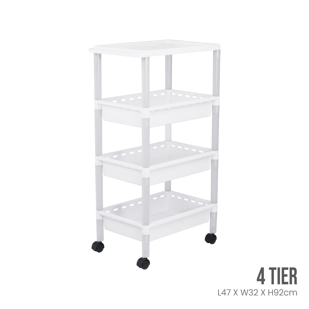 4TIER TIM SUM TROLLEY (885-4) | TOYOGO Singapore – TOYOGO For Business