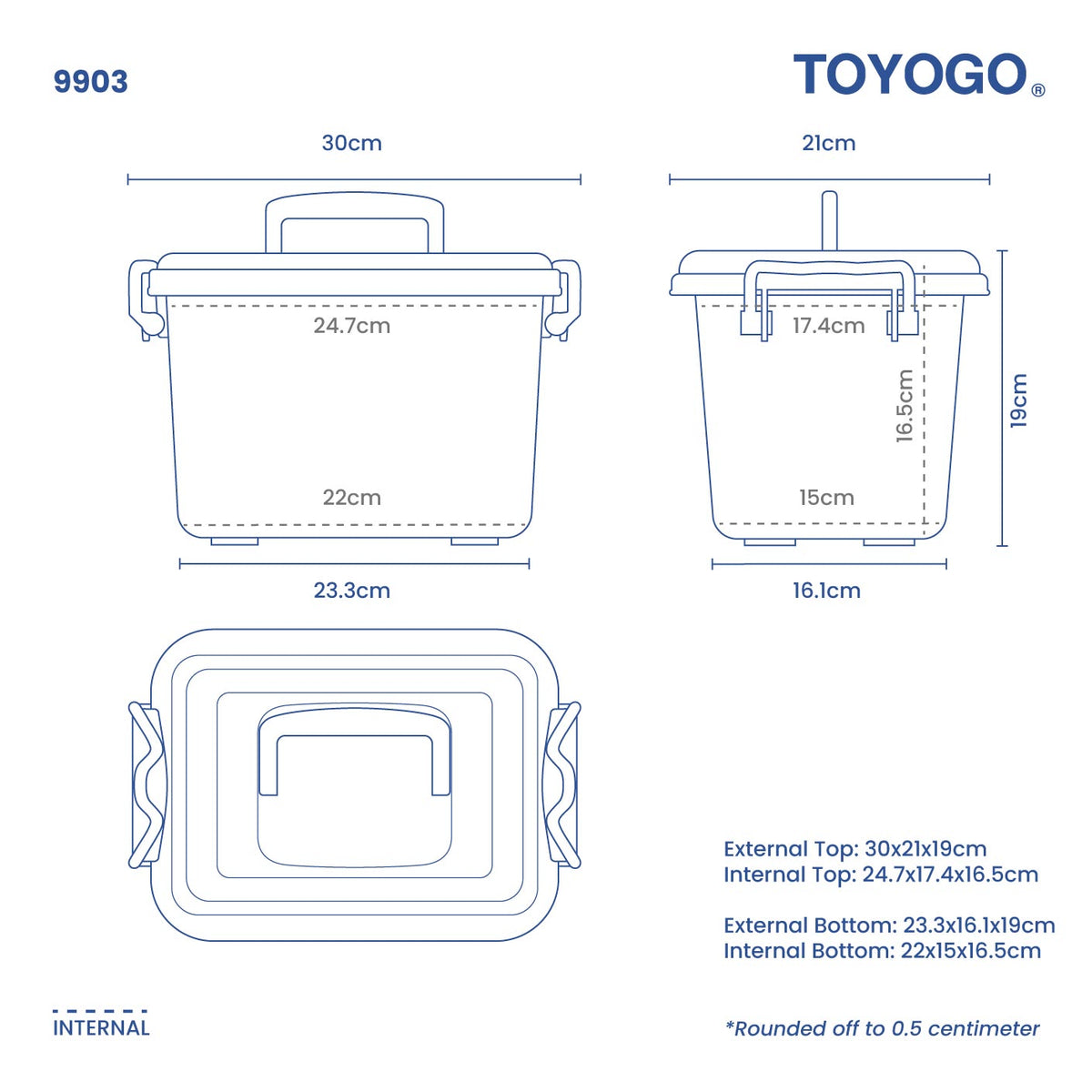 PIN PIN HANDY BOX (S) (9903) | TOYOGO Singapore – TOYOGO For Business
